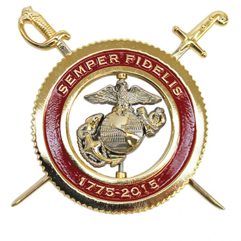 Custom coin with removable parts - Vanguard Emblematics