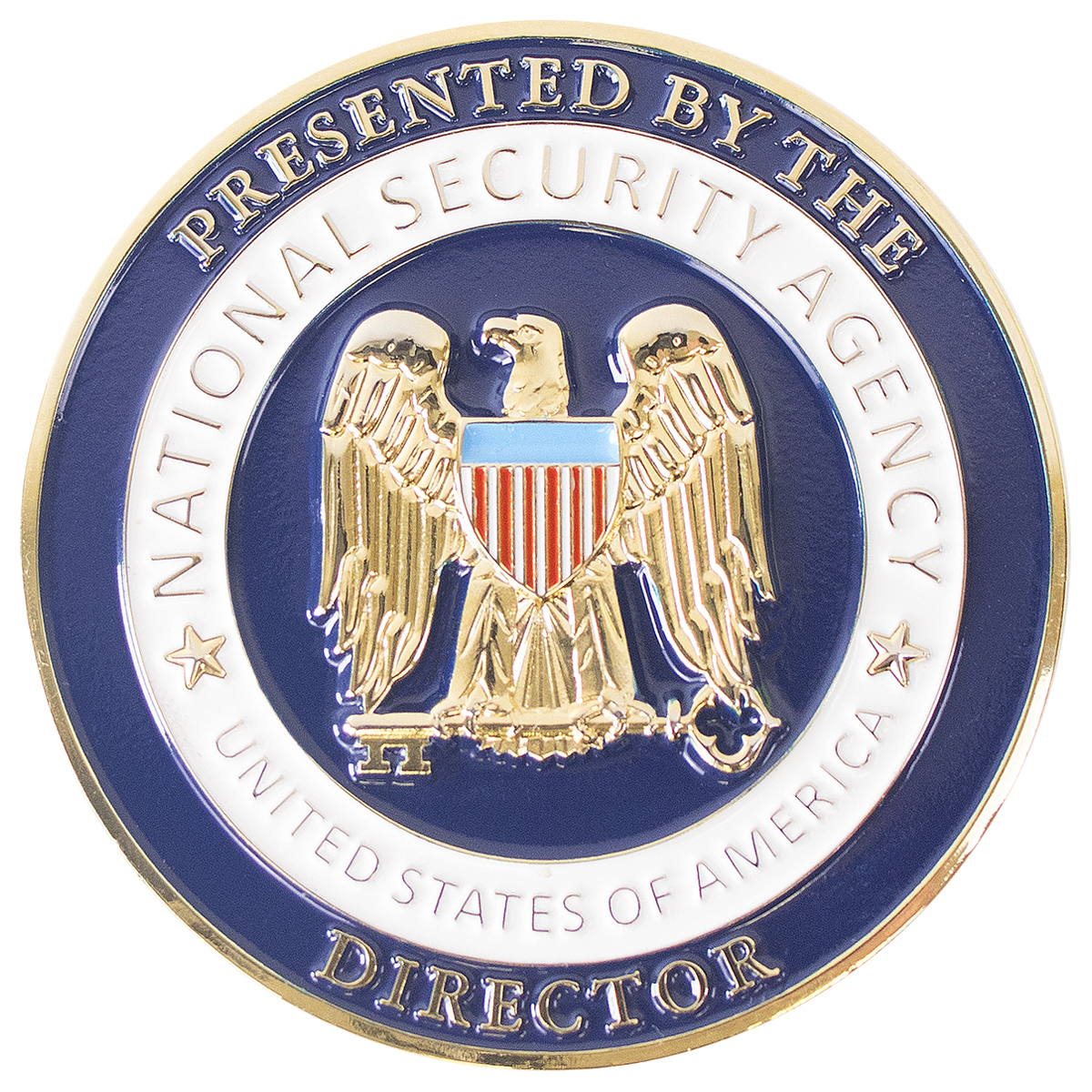 NSA Directors Coin - Vanguard Emblematics