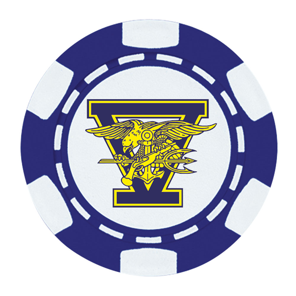 US Navy Seal Poker Chip - Vanguard Emblematics
